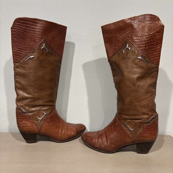 Shoes | Roberto Italian Leather Tall Boots 39 85 | Poshmark